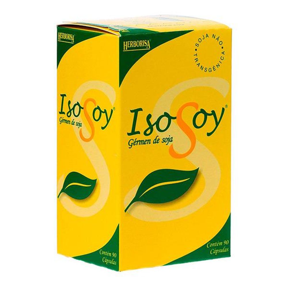 Isosoy 500mg Com 90 Cápsulas - farmagora