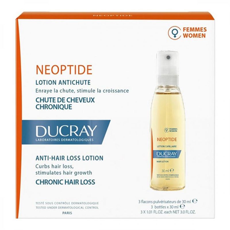 Spray-Capilar-Antiqueda-Neoptide-Ducray-Com-3-Frascos-De-30ml - farmagora