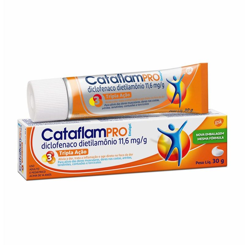 CATAFLAM PRO EMULGEL 30G - farmagora