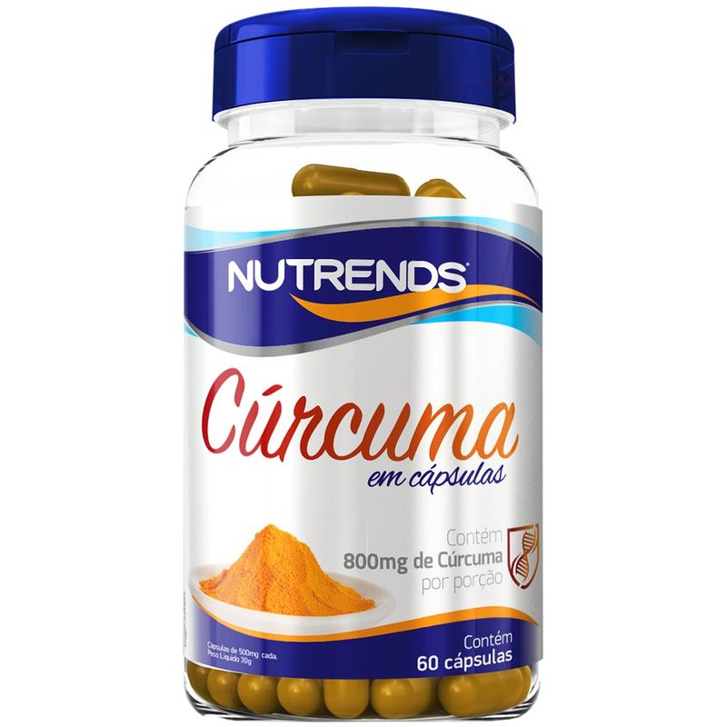 Curcuma Nutrends Com 60 Capsulas 800mg - farmagora