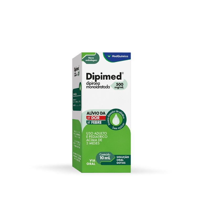 Dipimed 500mg Gotas 10ml - farmagora