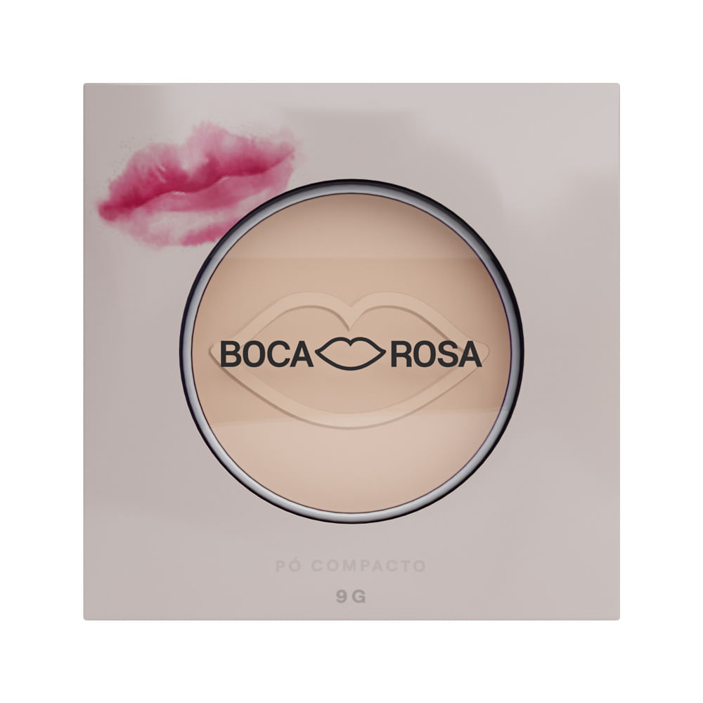 Po Compacto Boca Rosa 9gr Br02 - farmagora