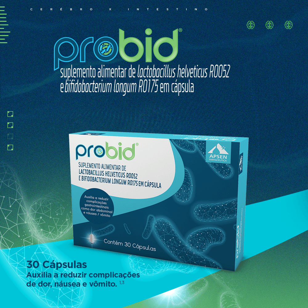 PROBID PROBIOTICO LACTOBACILLUS SUPLEMENTO ALIMENTAR 30 CAPSULAS ...